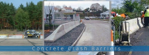 Concrete Crash Barriers
